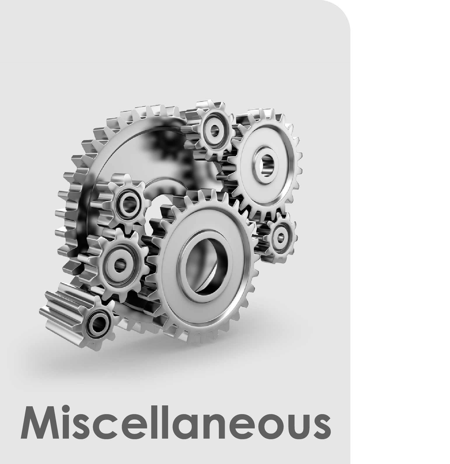 Product Class: Miscellaneous | Reliable Aftermarket Parts, Inc® - Our ...