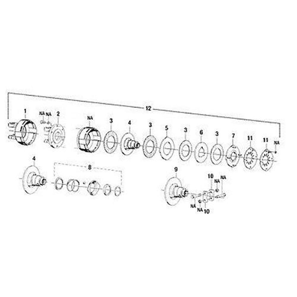 1060454M1 Fits Belleville Spring Fits Massey Ferguson MF Round Baler ...