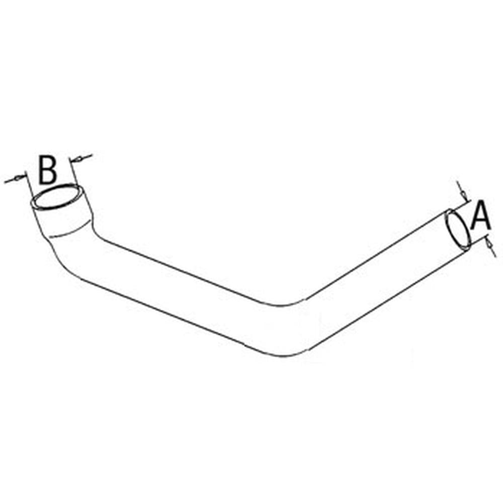 Upper Radiator Hose 120780C1 Fits Case-IH Tractor IH 5088 5288 548 ...