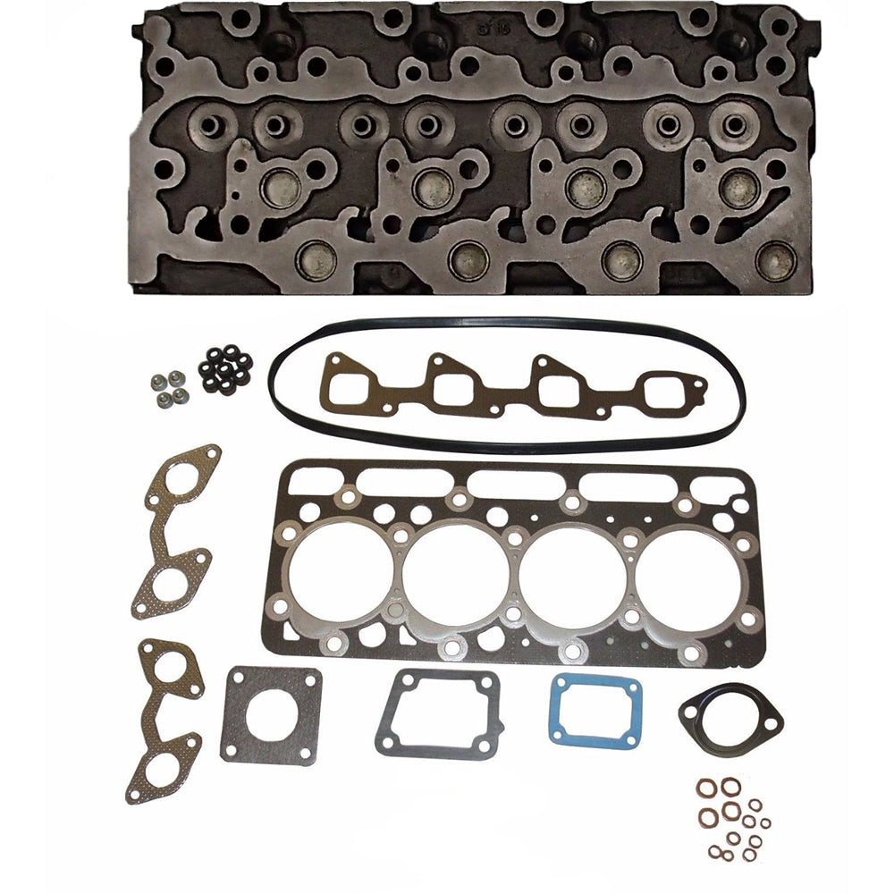 Complete Diesel Cylinder Head & Upper Gasket Set Fits Kubota V2203 ...