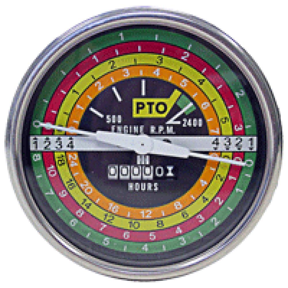 Tachometer (Black Face) Fits Case/International Harvester Replaces ...