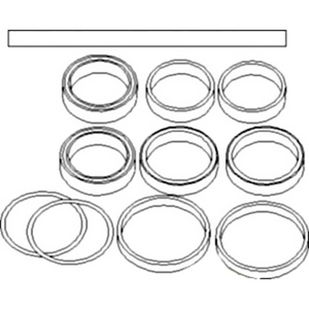 Power Steering Cylinder Seal Kit Fits Massey Ferguson Models - Reliable ...