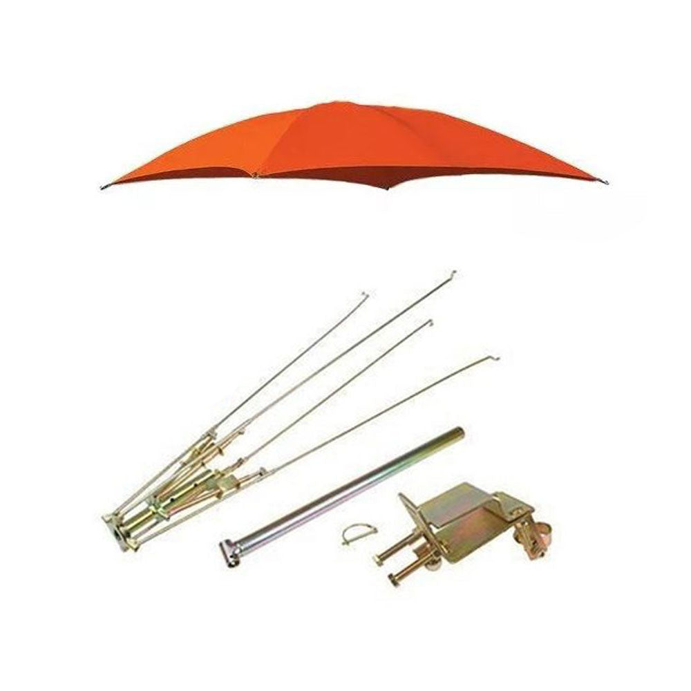 ROPS Orange Fits Kubota Tractor Umbrella Canopy & Canvas - Reliable ...
