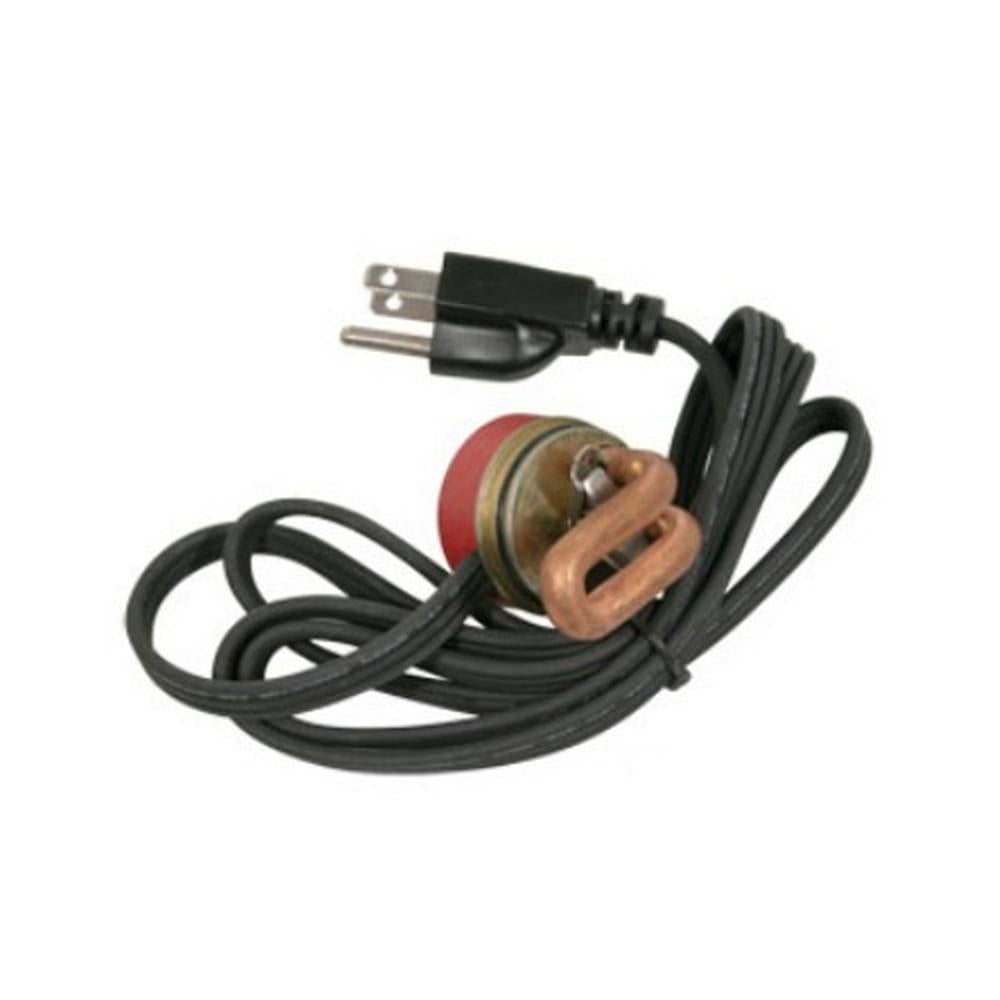 5B605 Heater, Engine Block Frost Plug, 1 1/2" Butterfly; 600 Watt, for ...