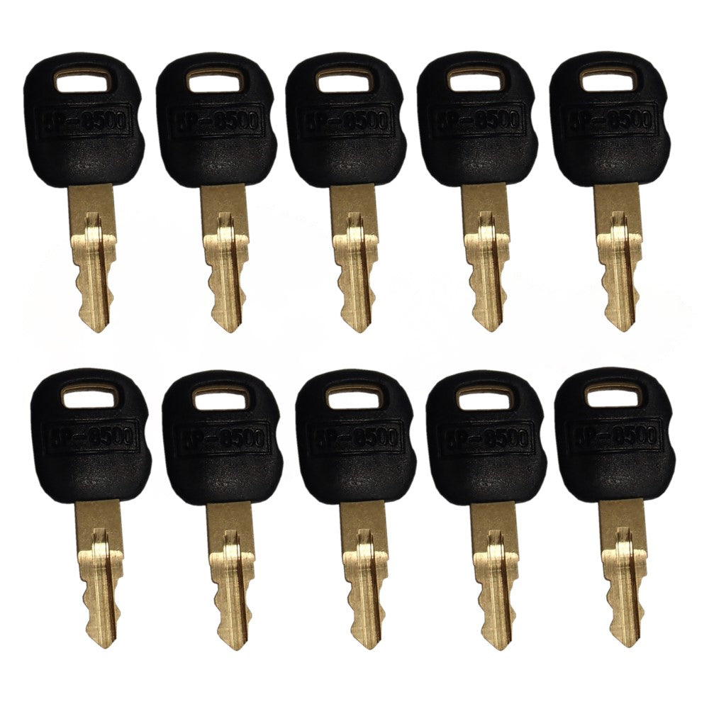 (10) Old-Style 5P8500 Heavy Equipment Ignition Keys Fits CAT Fits ...