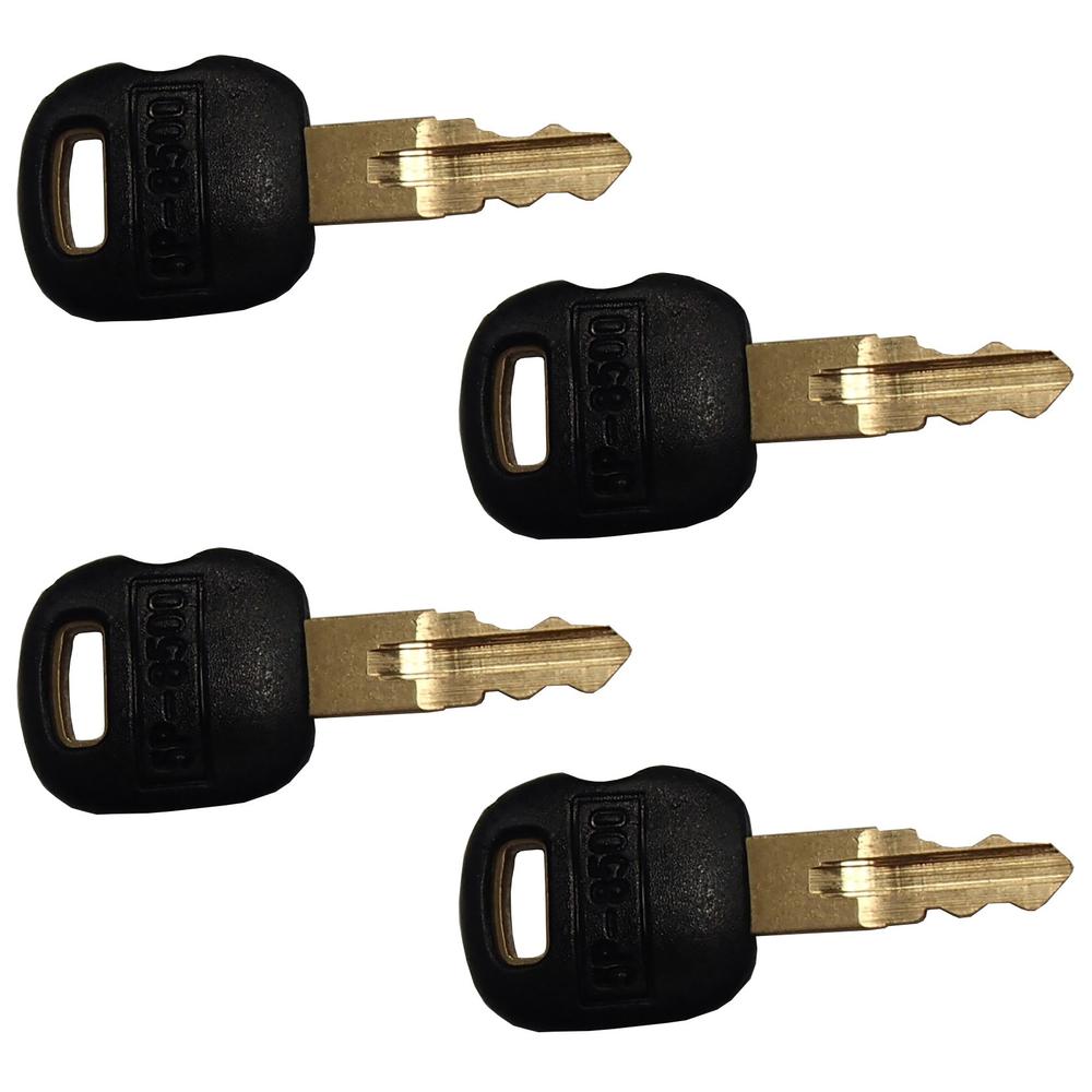 (4) Heavy Equipment Ignition Keys Fits CAT Fits Caterpillar 5P-8500 Old ...
