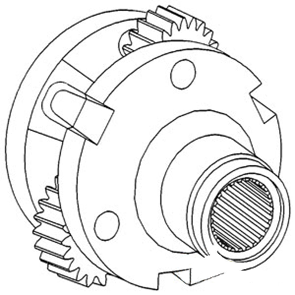 897711M1 New Tractor Carrier Assembly Fits Massey Ferguson 20 158 203 ...