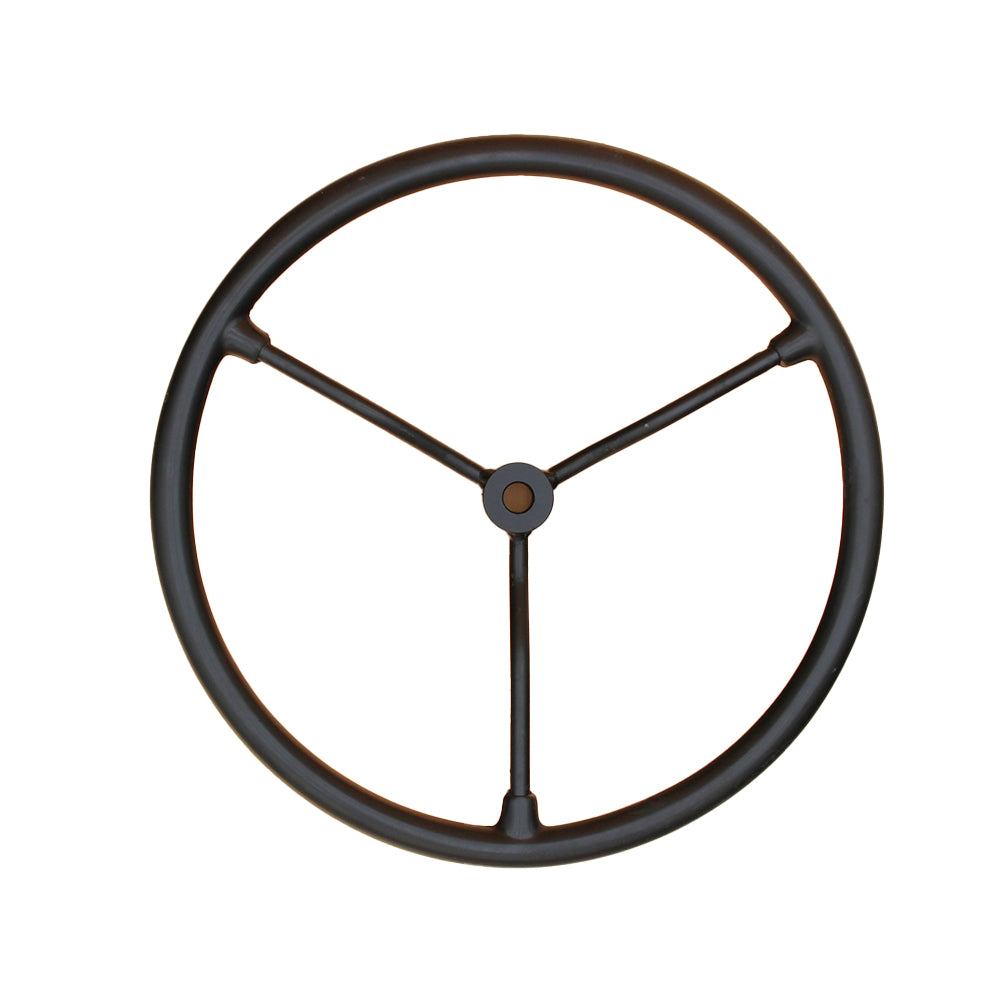 Steering Wheel with 3 Steel Spokes 36 Spline Fits Ford 4410 4500 4600 ...