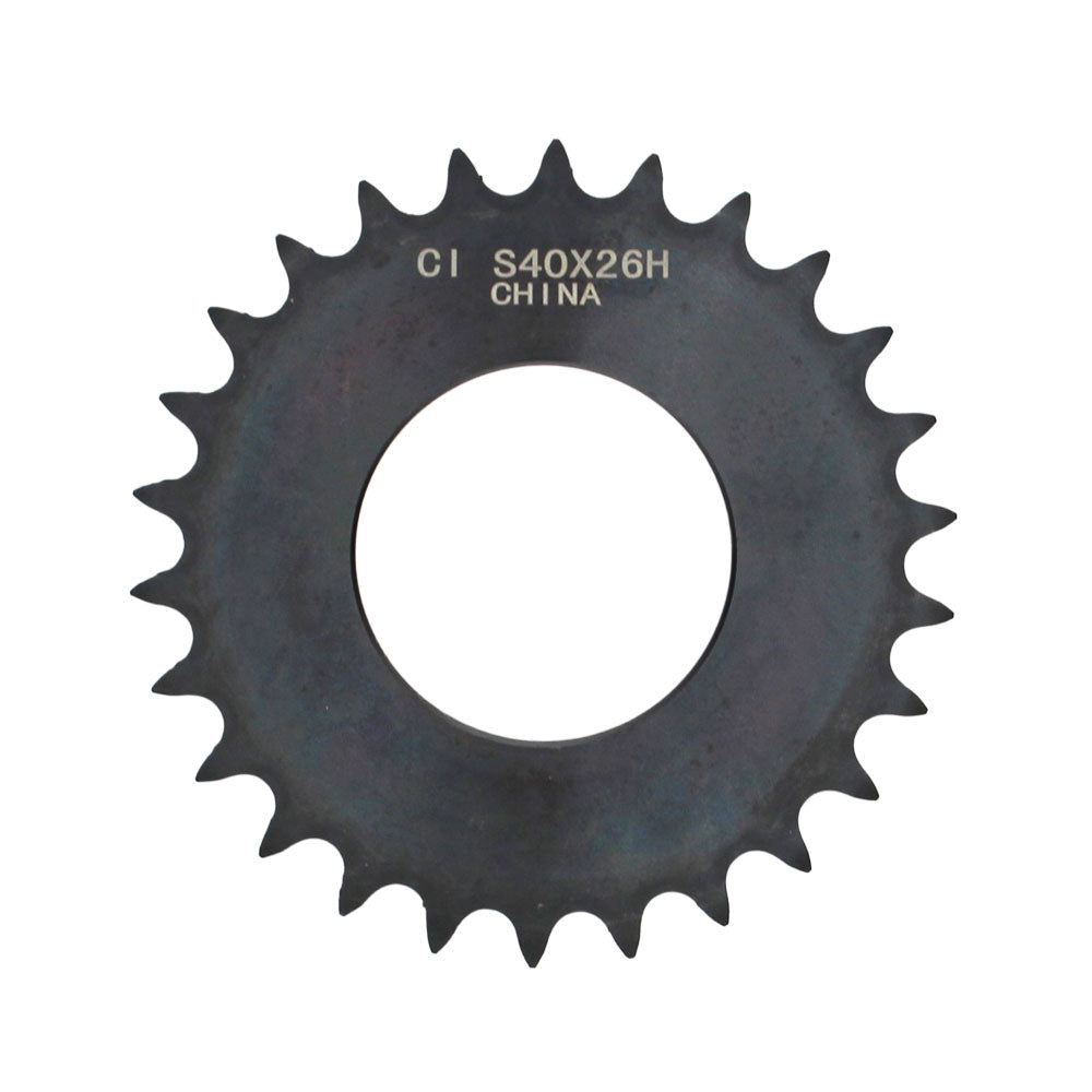 Weld On Sprocket for #40 Roll Chain 40X26 Used On X Series Weld On Hubs ...