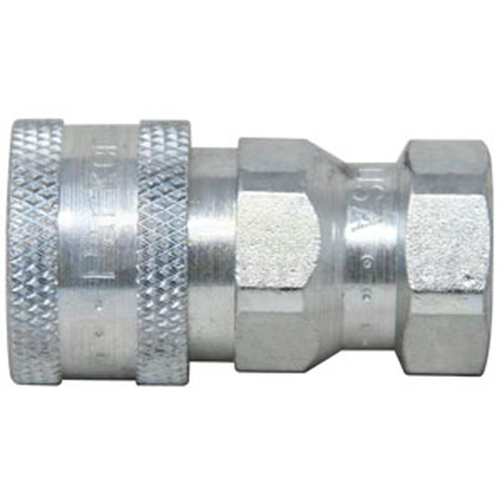 A-6601-4-4-P-AI Female Coupler Body