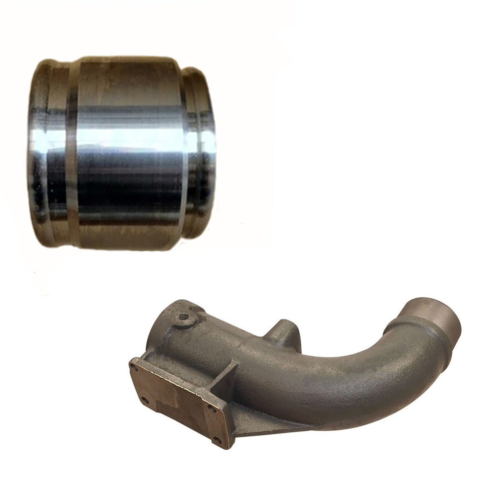 A65554 Exhaust Sleeve & Elbow Fits Case IH 1170 1175 1270 1370 1470 ...