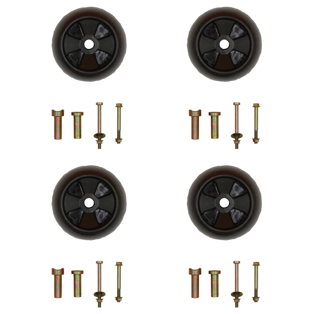 4 Deck Wheel Kits For AM133602 AM116299 M111489 717 727 737 757 777 797 ...