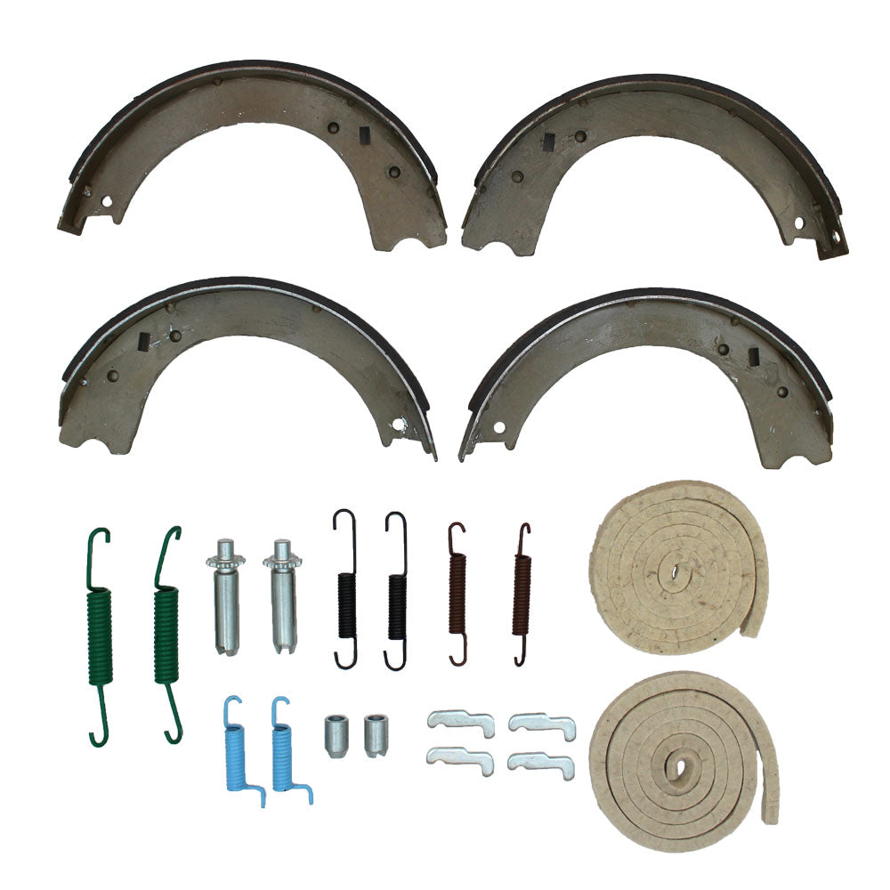 8NAA2250 + 8N2200BAF Complete Brake Shoe Repair Kit Fits Ford 8N NAA ...