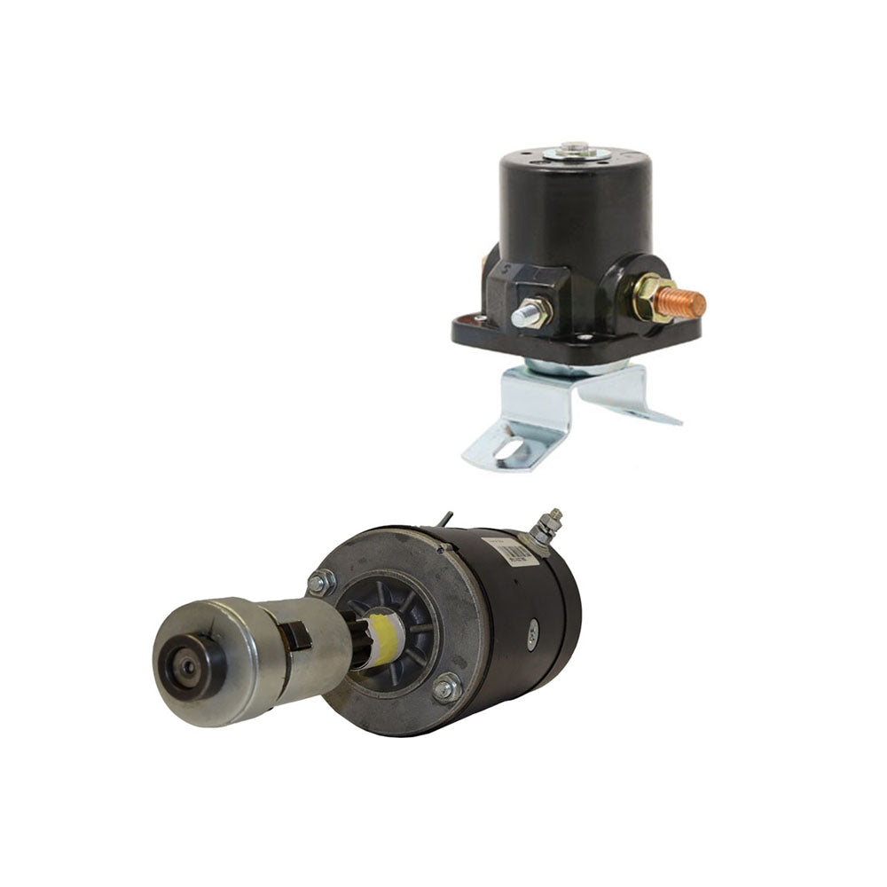 Replacement Starter & 12 Volt Solenoid Fits Ford Tractors 9N 8N 2N ...