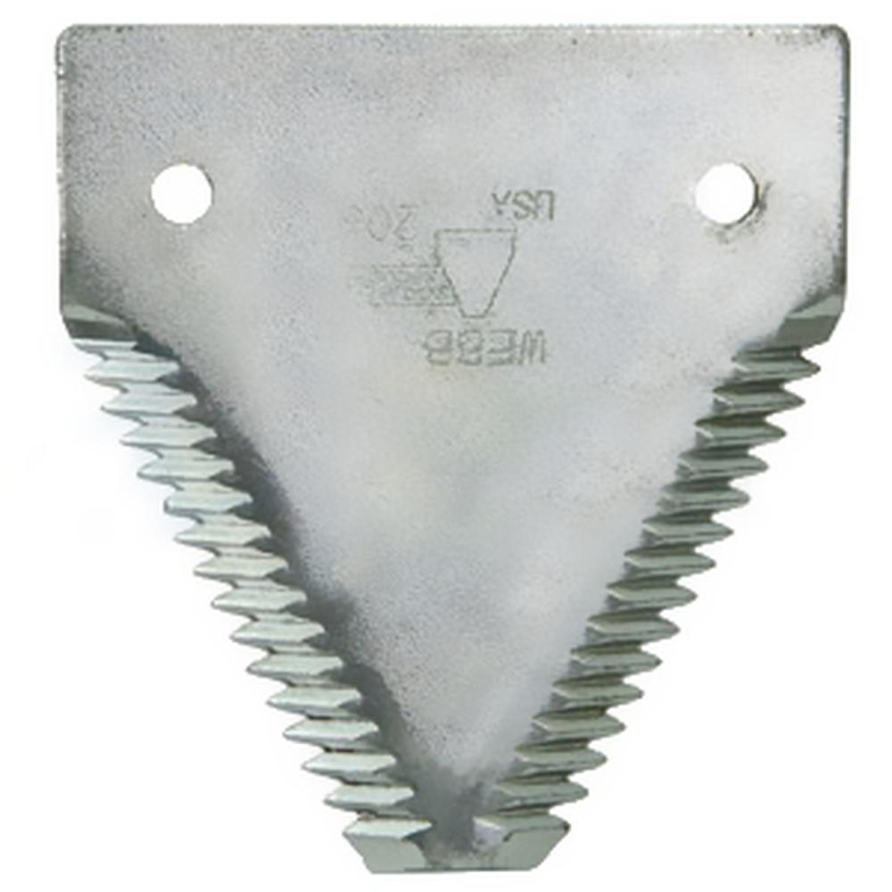 232-981 Overlap Chrome Xtra Heavy 11 Gauge Sabre Tooth for Hesston Twin ...