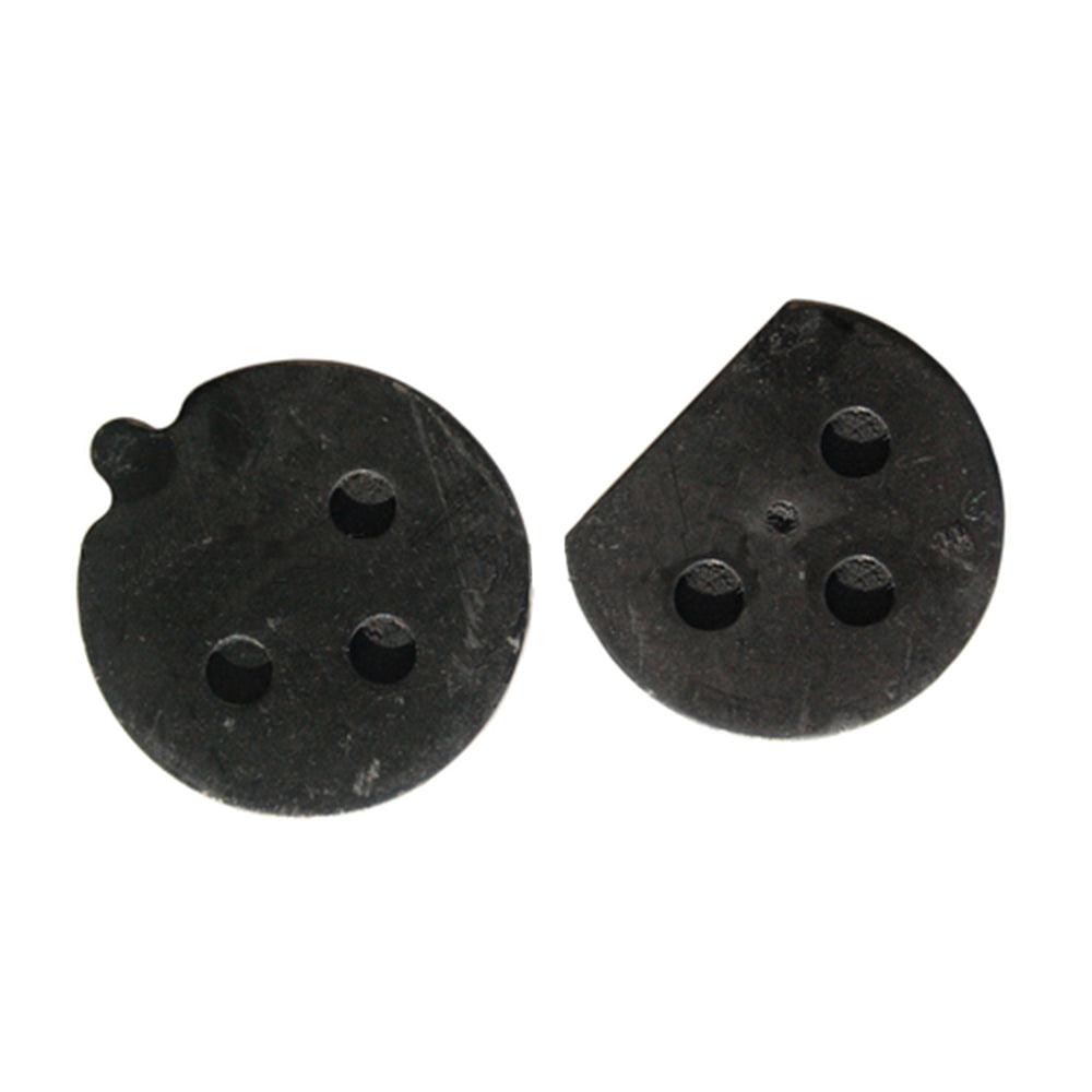 15/920103 Hand Brake Pad Pair (Round) Fits JCB Backhoe 3CX 4CX 478/ ...