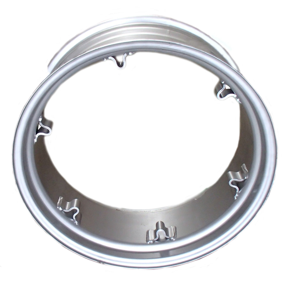 Rear Rim - 11" x 28" 6 Loop Silver Fits Massey Ferguson Fits Ford ...