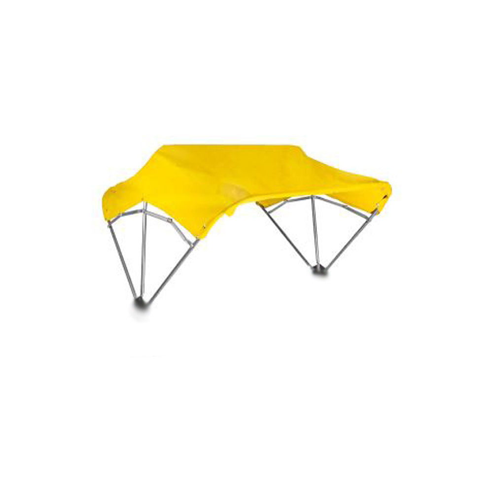 3-Bow Tractor Canopy With Fender Mount Yellow Universal Fit For Most ...