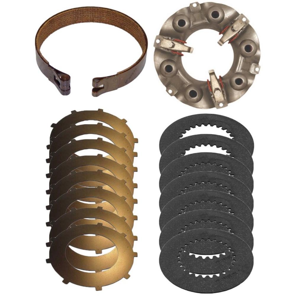 Steering Clutch Kit w/ Brake Band Pressure Plate & Discs for IH Dozer ...