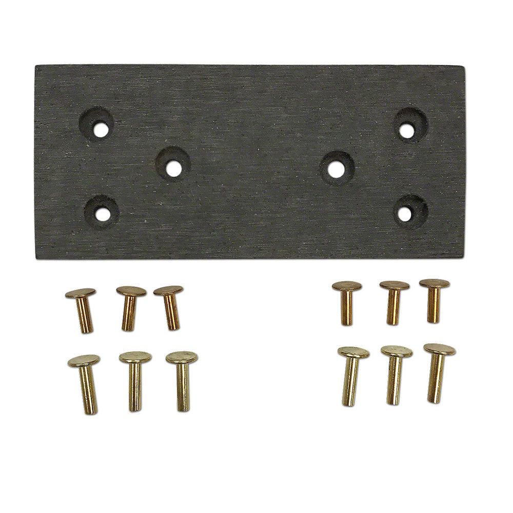 JDS1887 Belt Pulley Brake Lining Kit with Rivets Fits John Deere ...