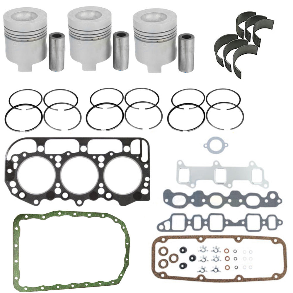 Overhaul Kit Fits Ford 3000 Tractor 175 CID Diesel Engine 4.2 ...