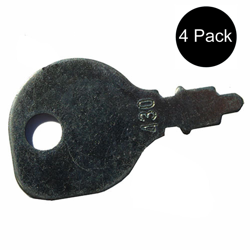 532122147 Four New Keys 532141226 Fits Husqvarna Fits Scag 48017-02 ...