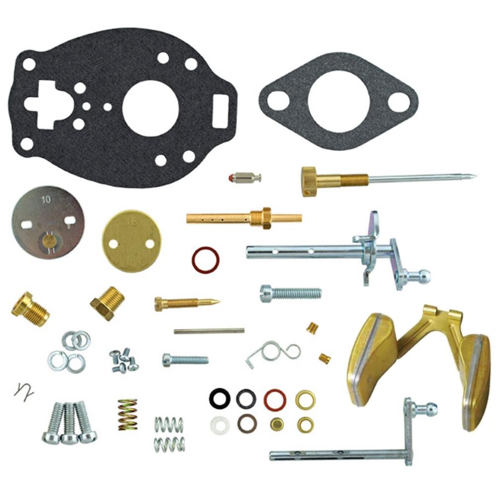 Major Carburetor Repair Kit with Float TSX593 TSX706 Fits Ford 800 ...