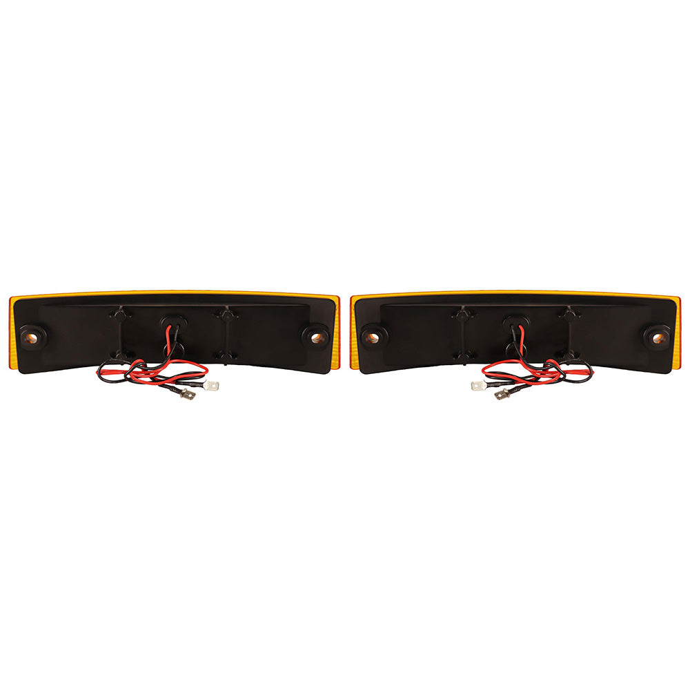 Amber LED Cab Warning Light Set Fits Case IH Tractors- (Pkg. of 2 ...