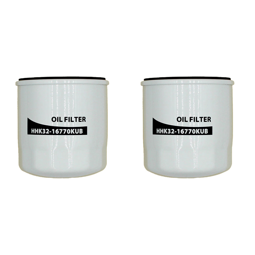 (2) HHK32-16770 Oil Filters Fits Kubota Zero Turn Mower ZD1211 ZD1211L ...
