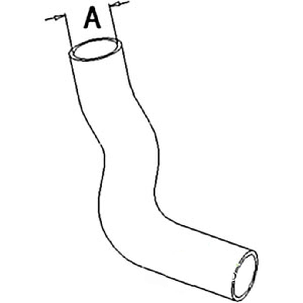 Radiator Hose - Lower Fits Case 1194 1190 Fits Case IH K200874 ...