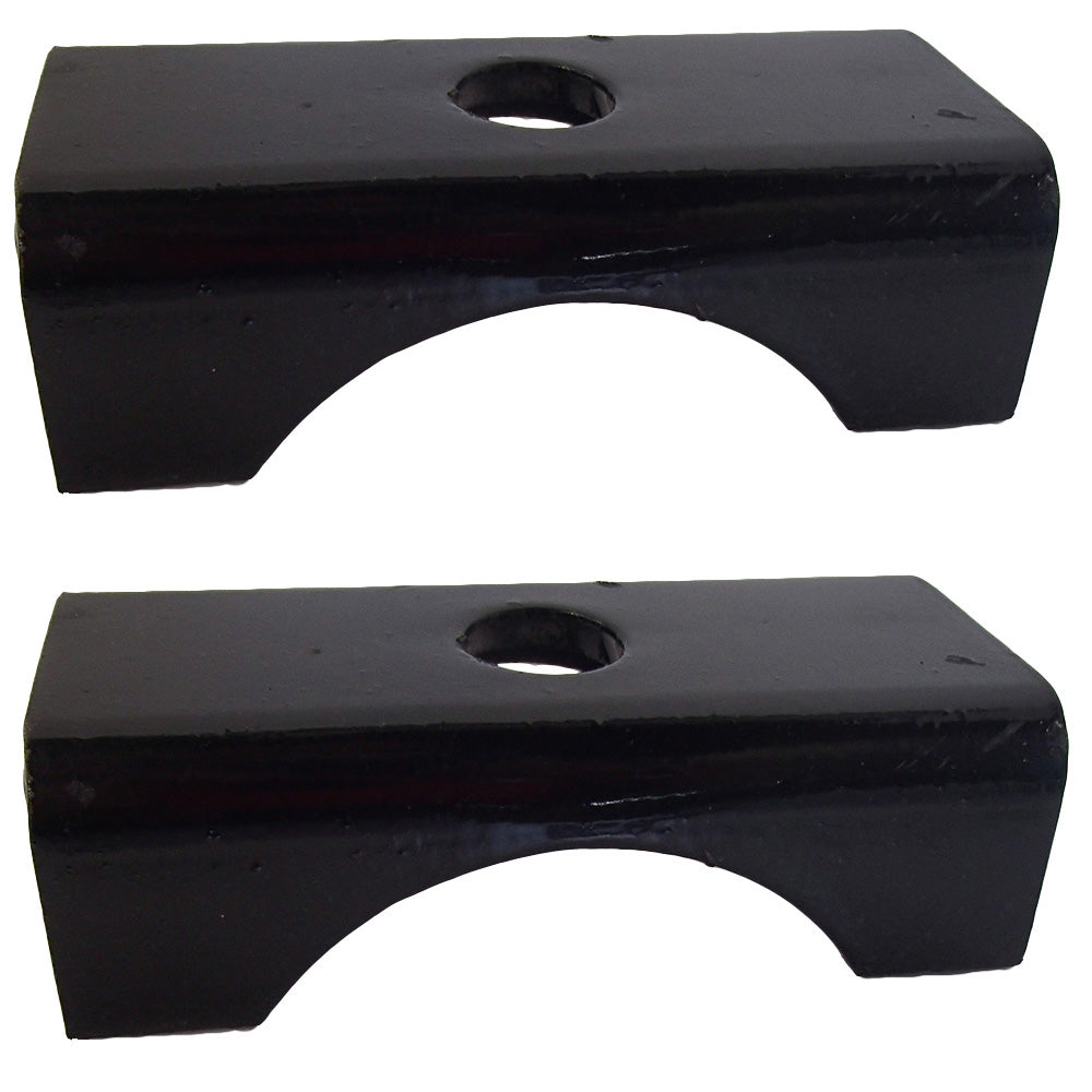 2 Trailer Axle Spring Seat Perch Fits Universal Product For 3" Axle ...