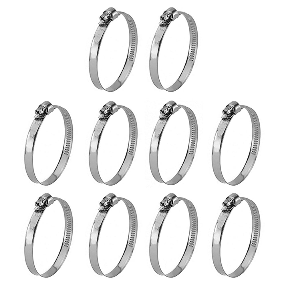 Pack of 10 5"-7" Hose Clamps Fits Case-IH Harvester Tractor Models ...