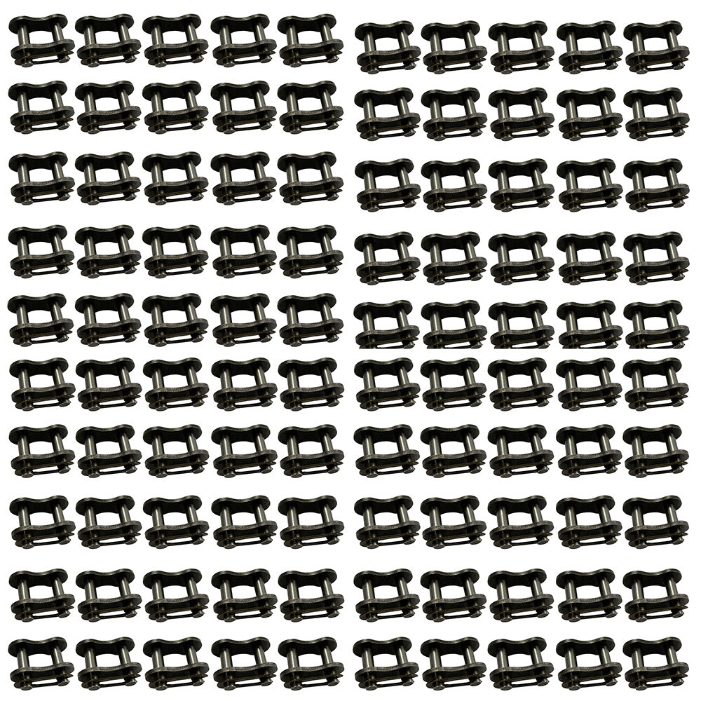 Qty 100: #50 Roller Chain Connector Link Fits John Deere Replaces ...