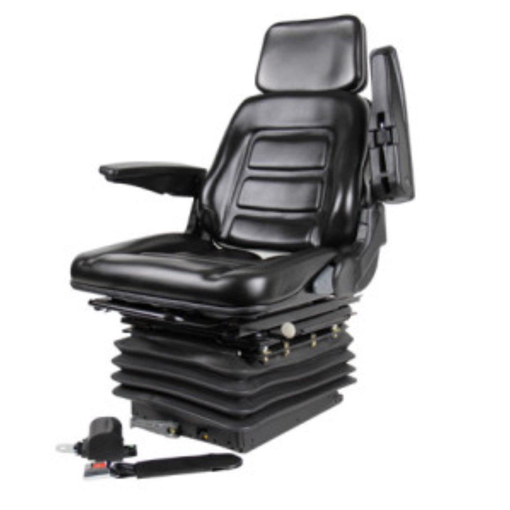 Universal Mechanical Vinyl Seat for Loaders Backhoes and Construction ...