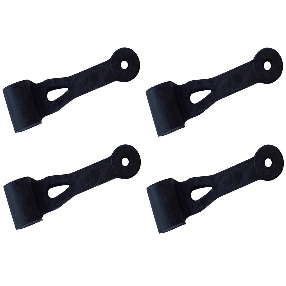 (4) Hood Latch for 539108088 Fits Husqvarna Mower Rubber Straps ...