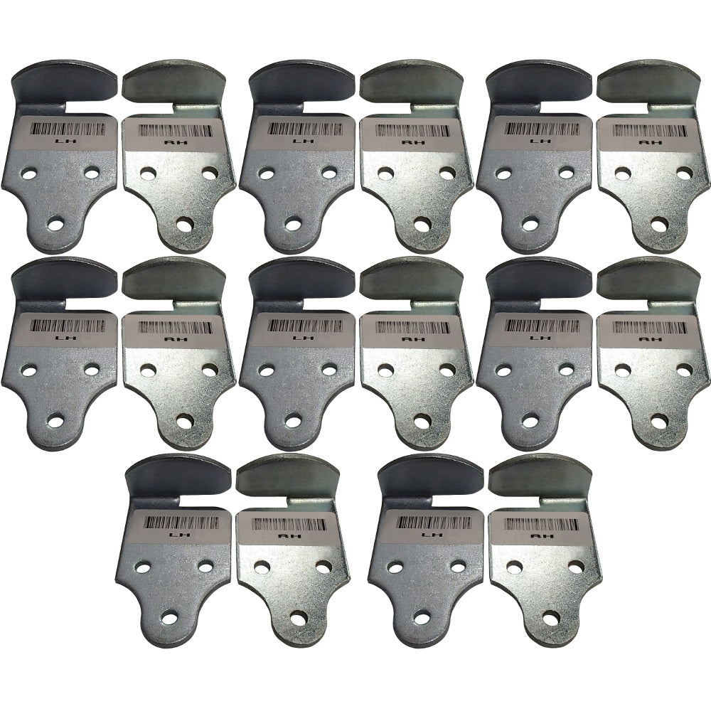 Eight (8) Packs of LH RH Corner Brackets For Utility Trailer Wood Panel ...