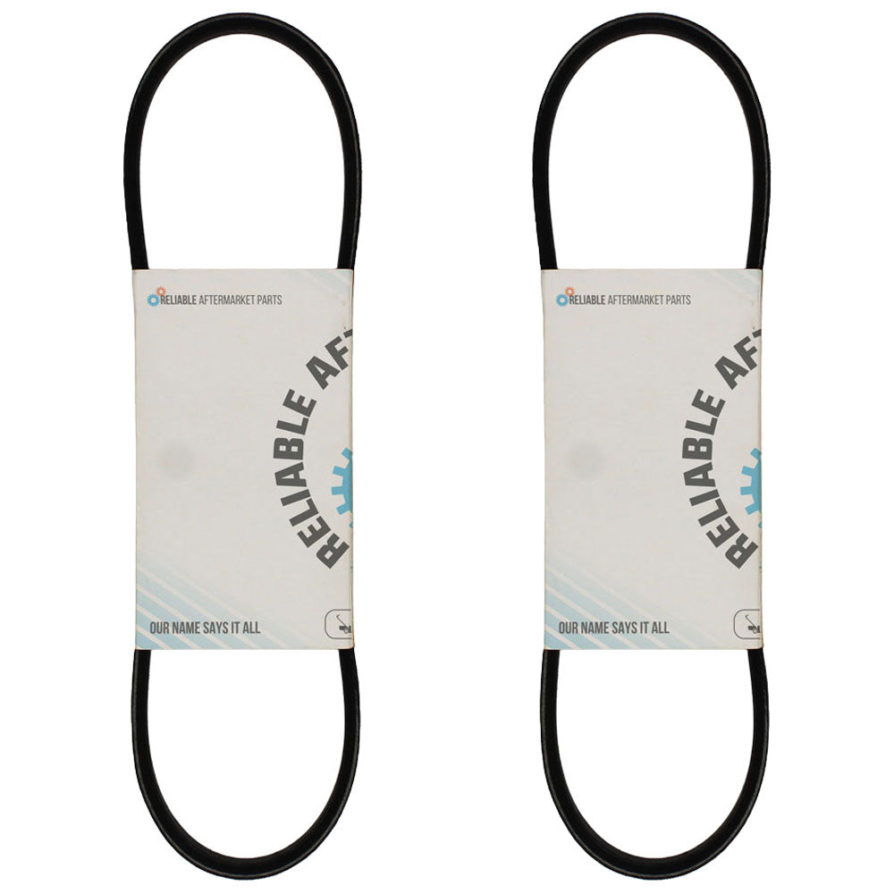 759010 (2) Drive Belts Fits Toro Wheel Horse 38175 CCR1000 38170 Snow ...