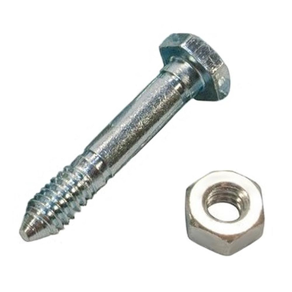 Shear Pin with Nut, 1-7/16" x 1/4" Fits Jacobsen Replaces 342449 - Reliable Aftermarket Parts, Inc®