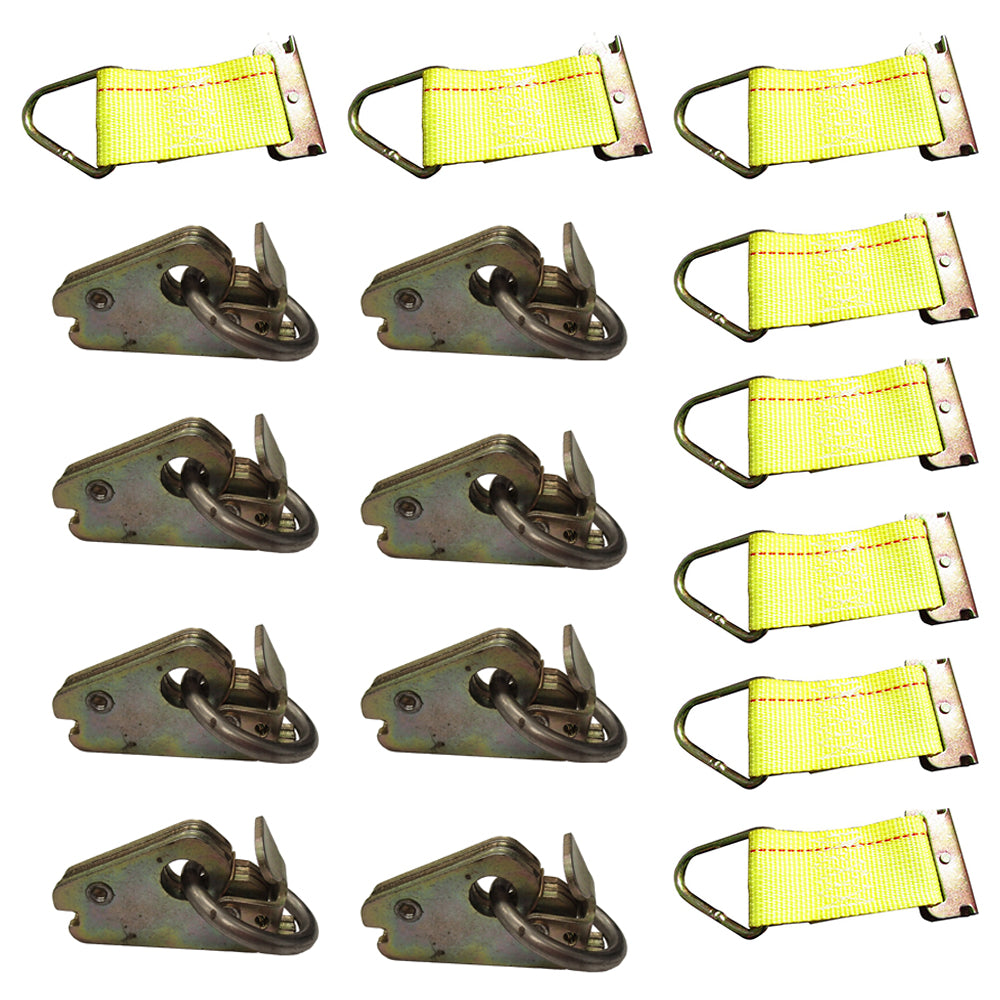 E-Track O-Rings & Tie Down Straps For Enclosed Trailer Cargo Trailer ...